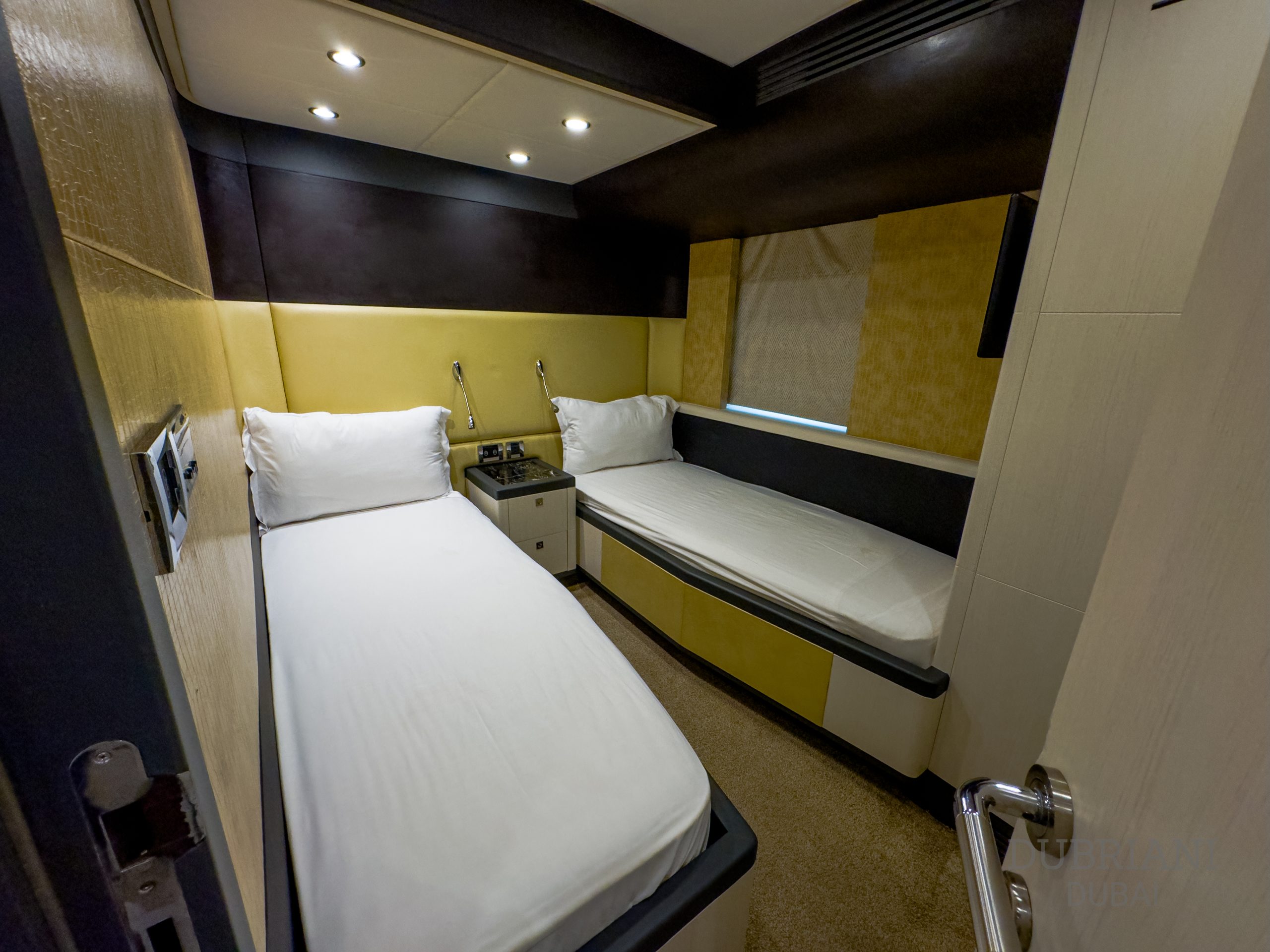 Princess 77 Yacht in Dubai Harbour with Dubriani Charters