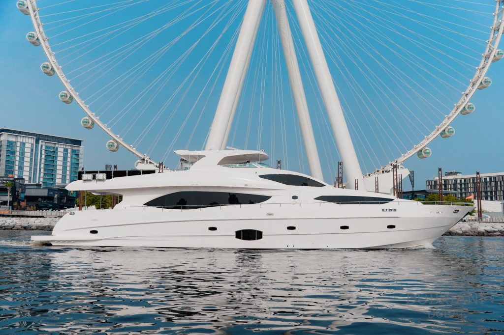Majesty 101 Yacht Charter Dubai | Luxury Yacht for Events & Parties